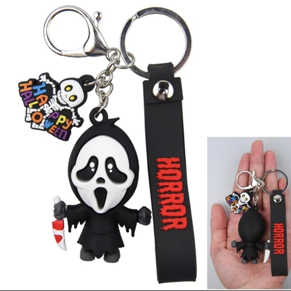Storage & Organization | Scream 3d Ghostface Horror Figure Keychain ...